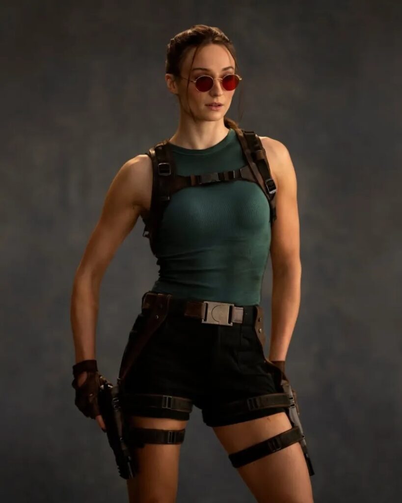 Sophie Turner assume papel de Lara Croft em nova produção; veja ...