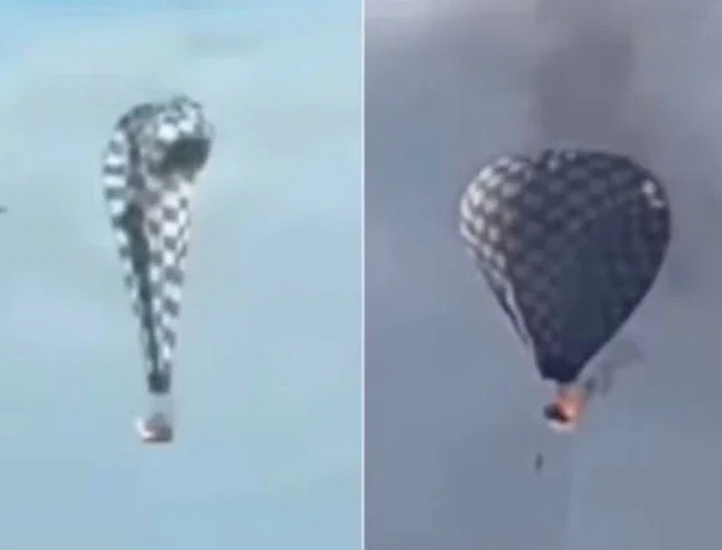 Entenda como aconteceu a queda do balão em Praia Grande | Alfinetei
